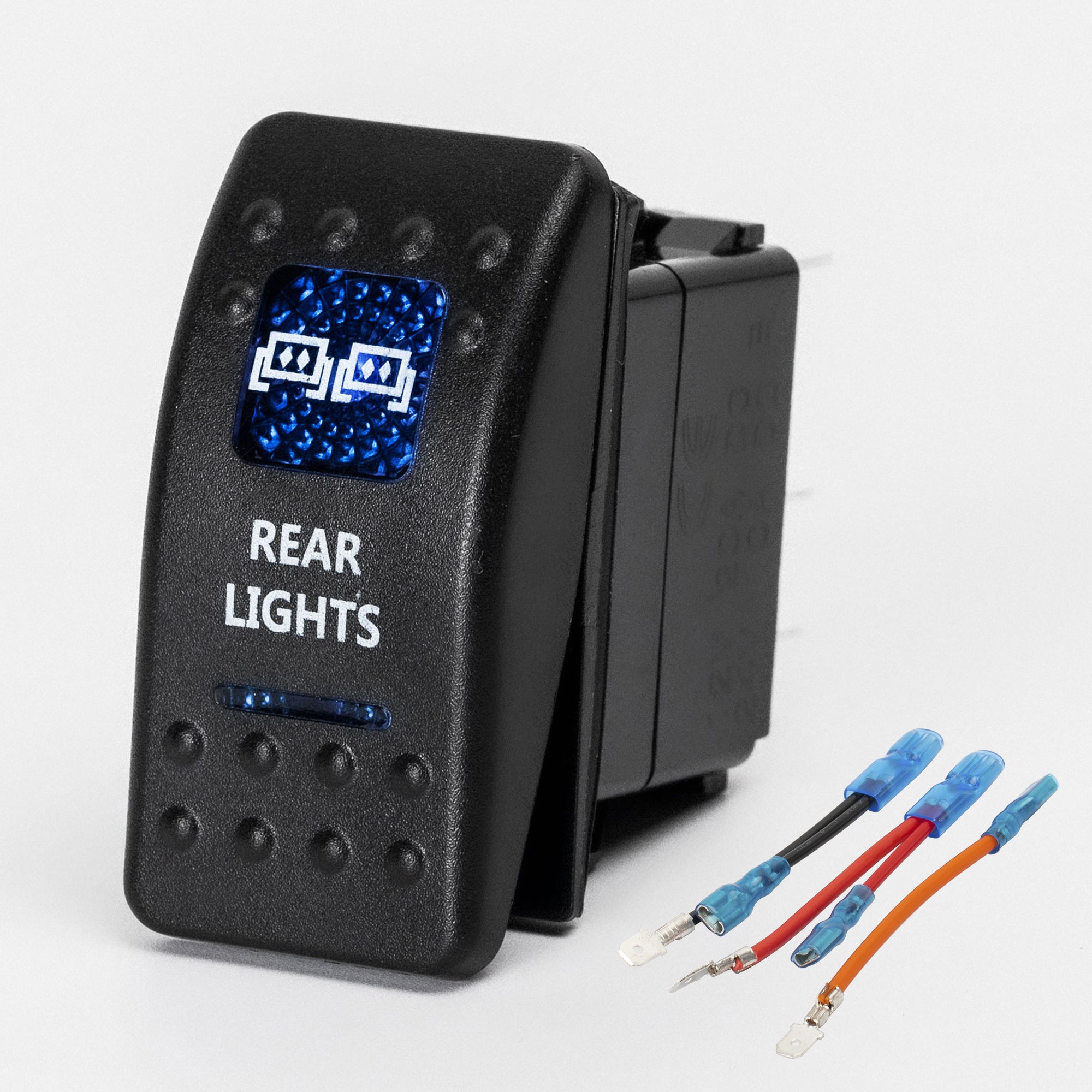 Rear Lights Rocker Switch 5pin Printed On Off With Jumper Wire Set