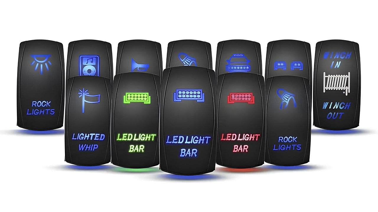 How to Wire a 5-Pin LED Rocker Switch: An Illustrated Guide – DAIER