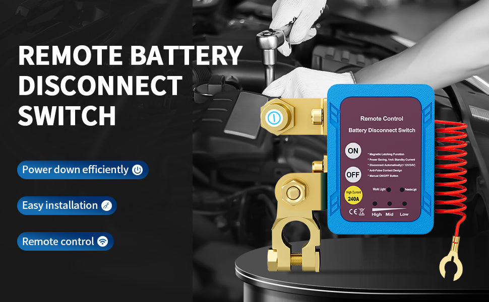 The Ultimate Guide to the Remote Control Battery Disconnect Switch – DAIER