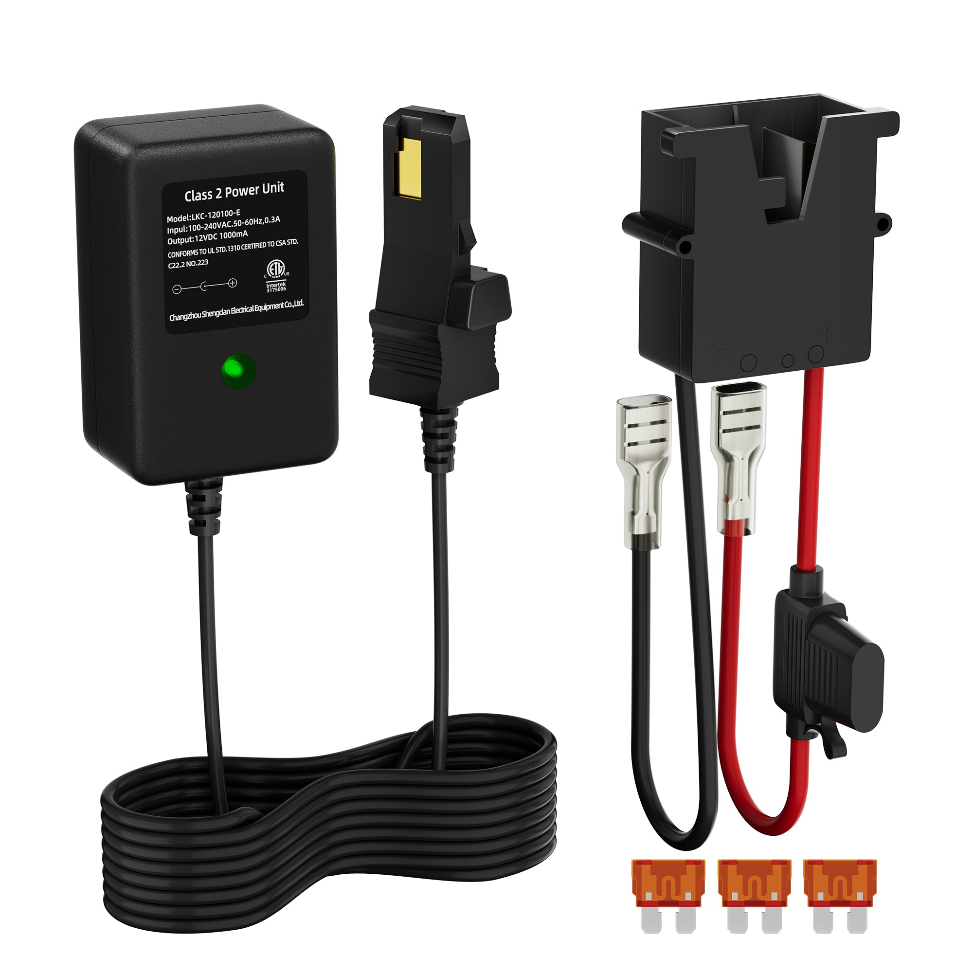 Whole Set 12V Power Wheel Charger with Fisher Price Wire Harness Conne ...