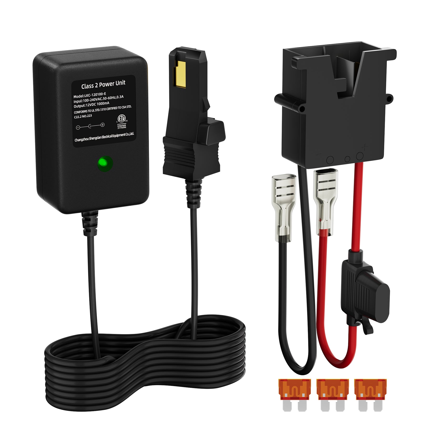 Whole Set 12V Power Wheel Charger with Fisher Price Wire Harness Conne ...