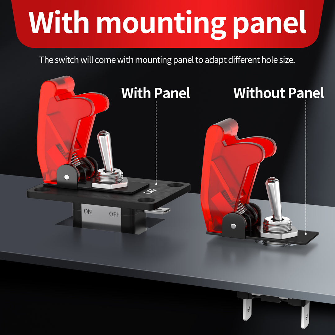 toggle switch safety panel