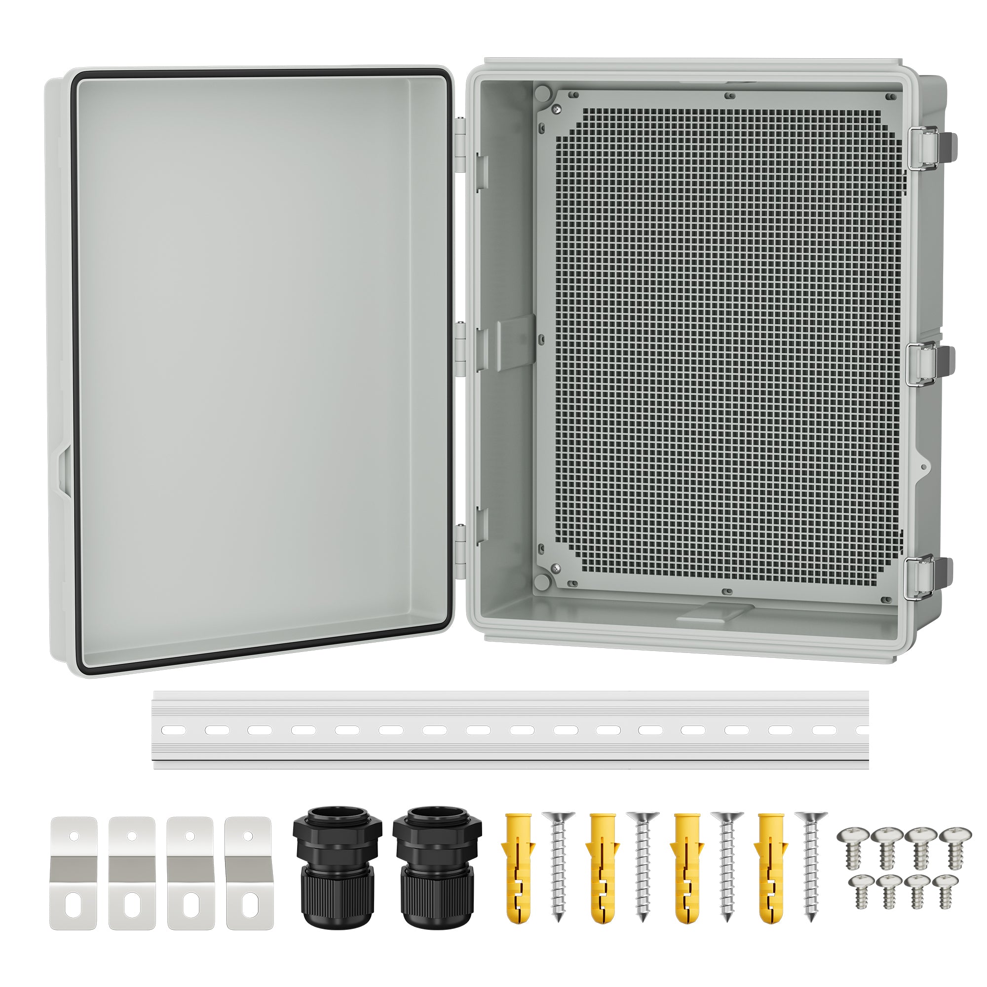 19.7"x15.7"x7.9" Waterproof & Durable IP67 Outdoor Cable Box Enclosure ...