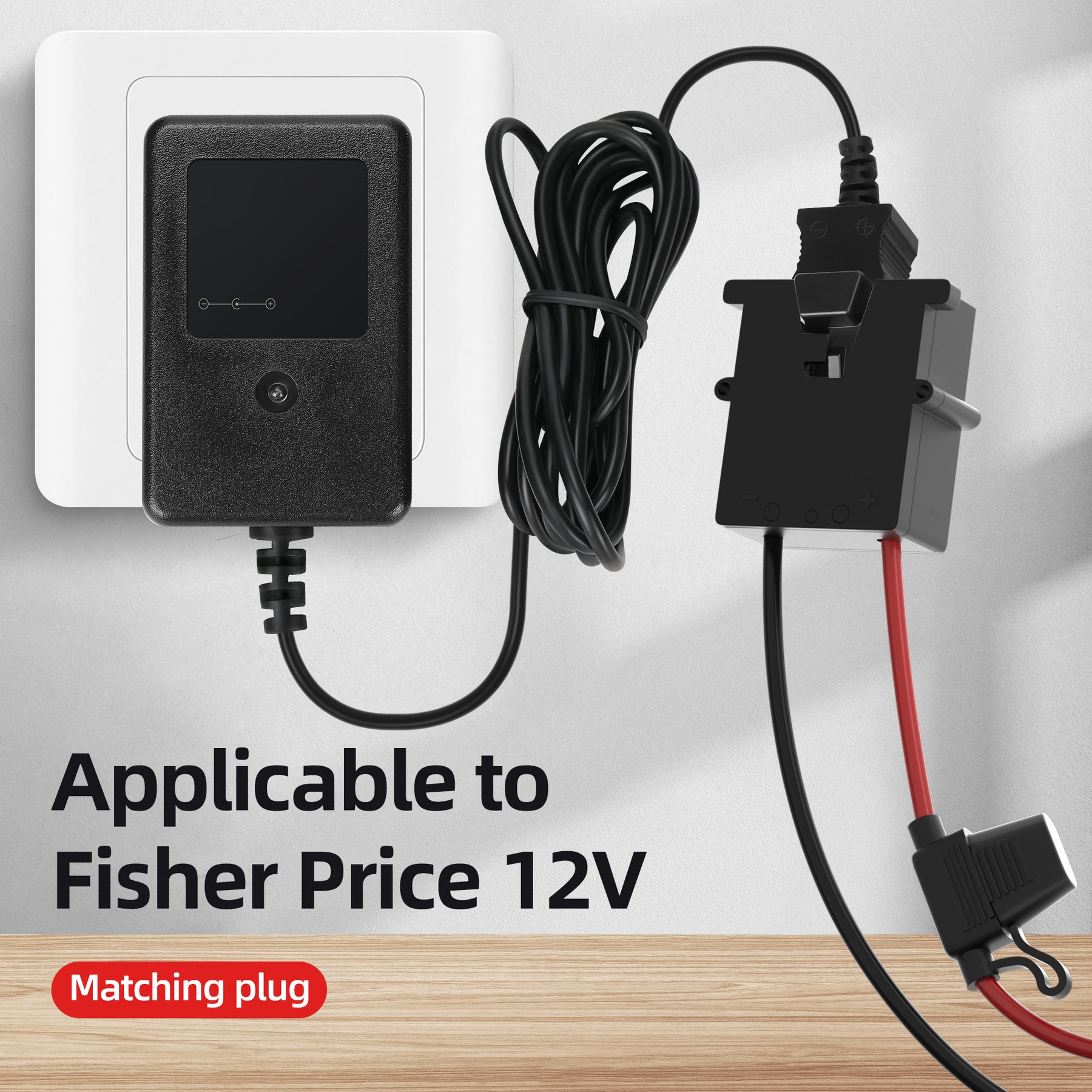 Wire Harness Connector for Fisher Price Power Wheels - 12V SLA & Lithi ...