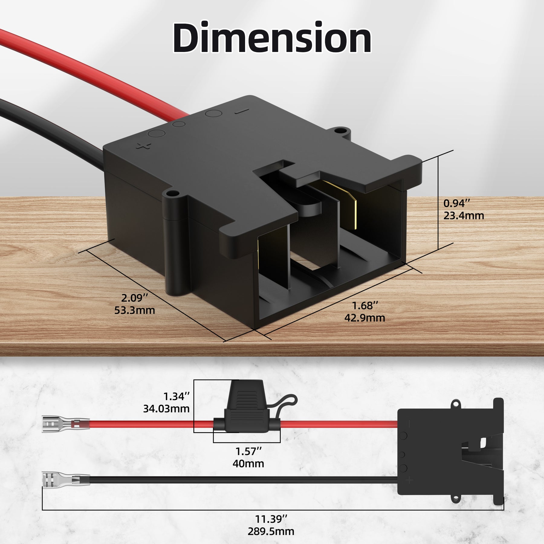 Wire Harness Connector for Fisher Price Power Wheels - 12V SLA & Lithi ...