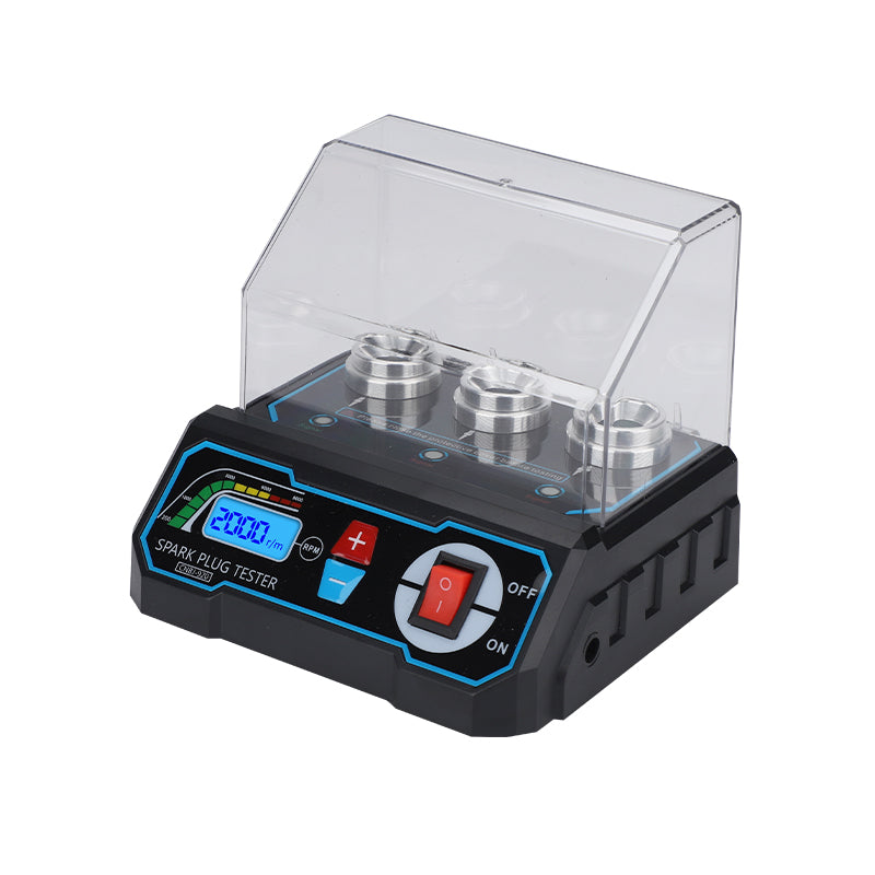 Automotive LCD Spark Plug Tester Tool with 200-9000RPM Adjustable Work ...