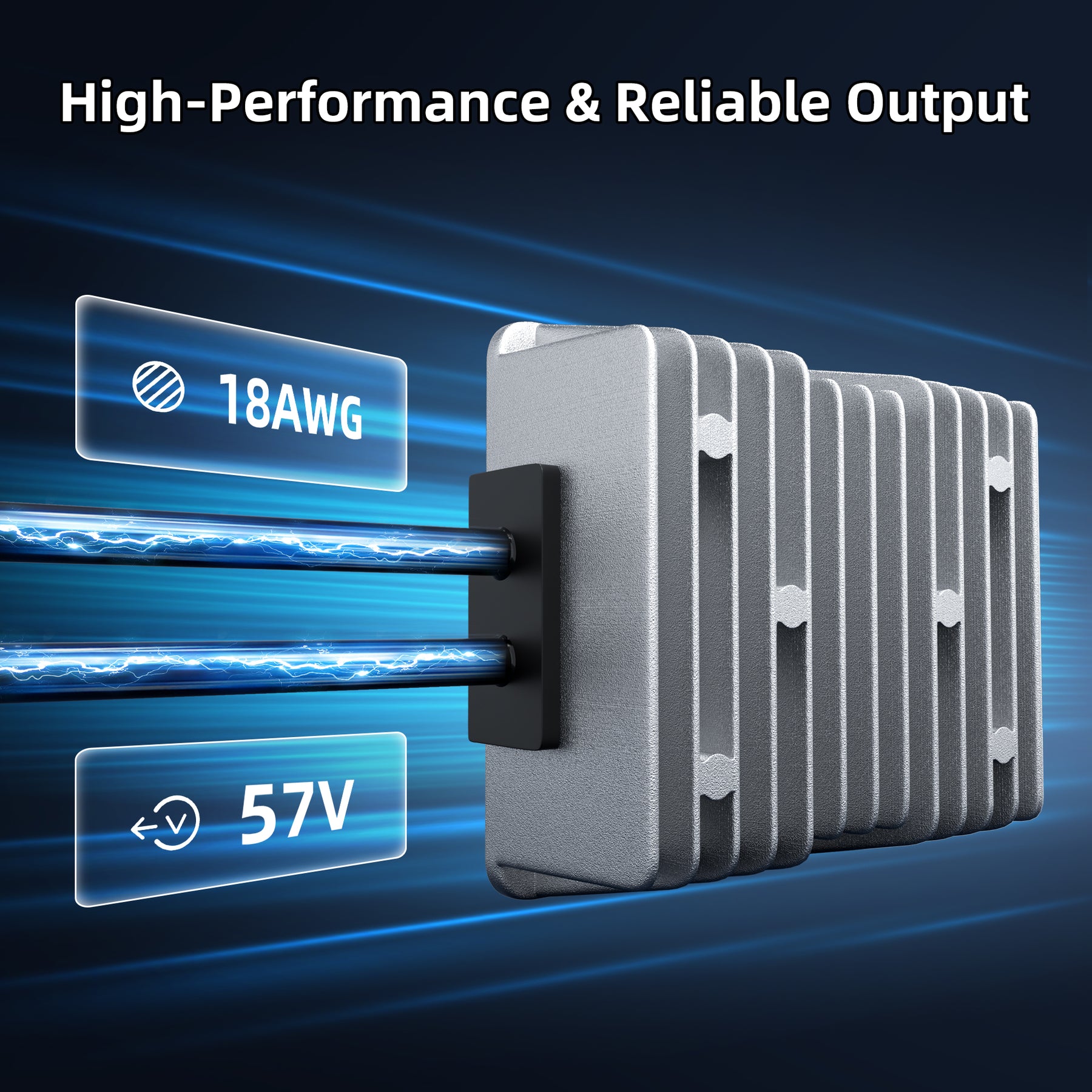 Starlink Gen 3 Car Charger | 12V/24V to 57V Step-Up Power Cable | 4.5A – DAIER