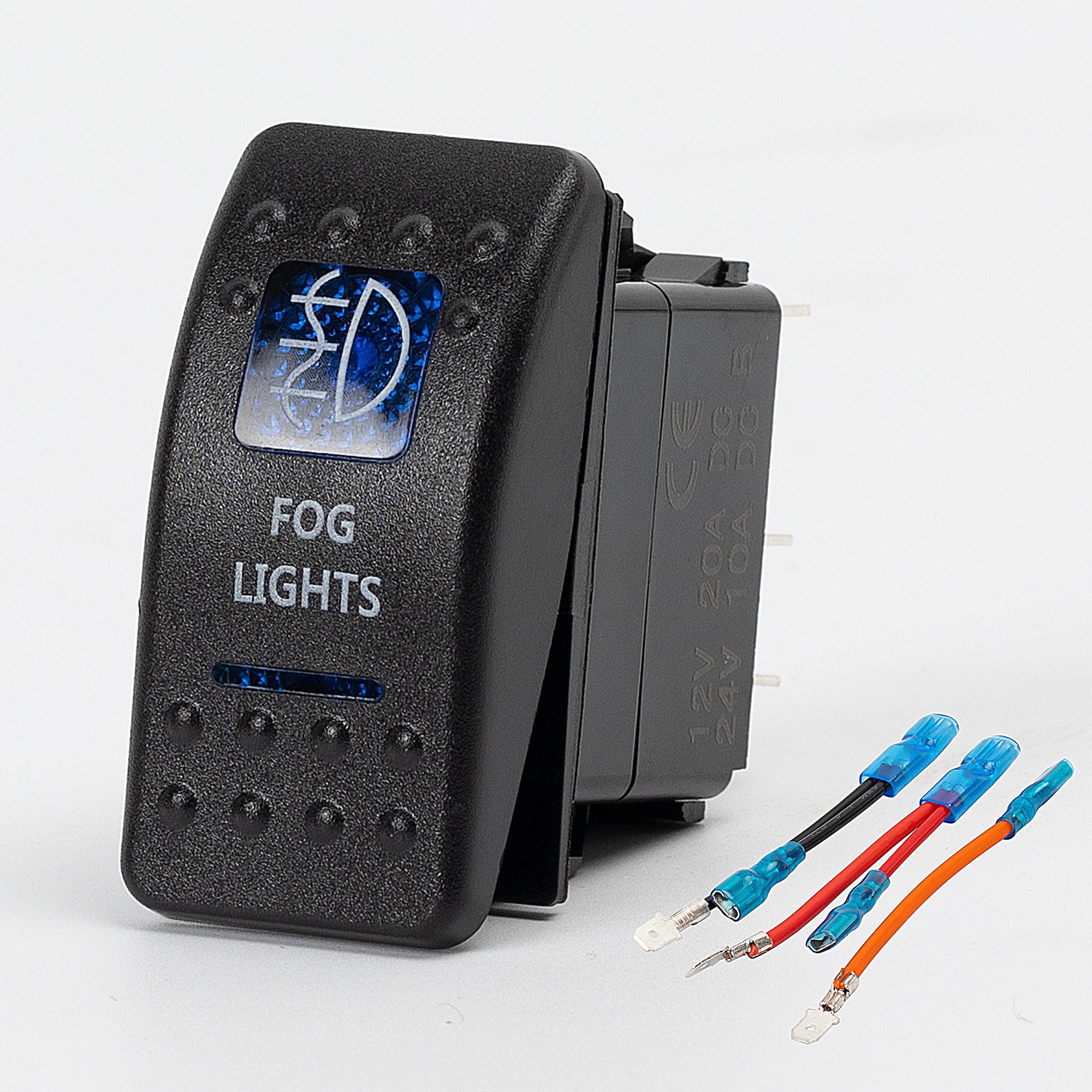 Fog Lights Rocker Switch - 5Pin Printed ON OFF with Jumper Wire Set – DAIER