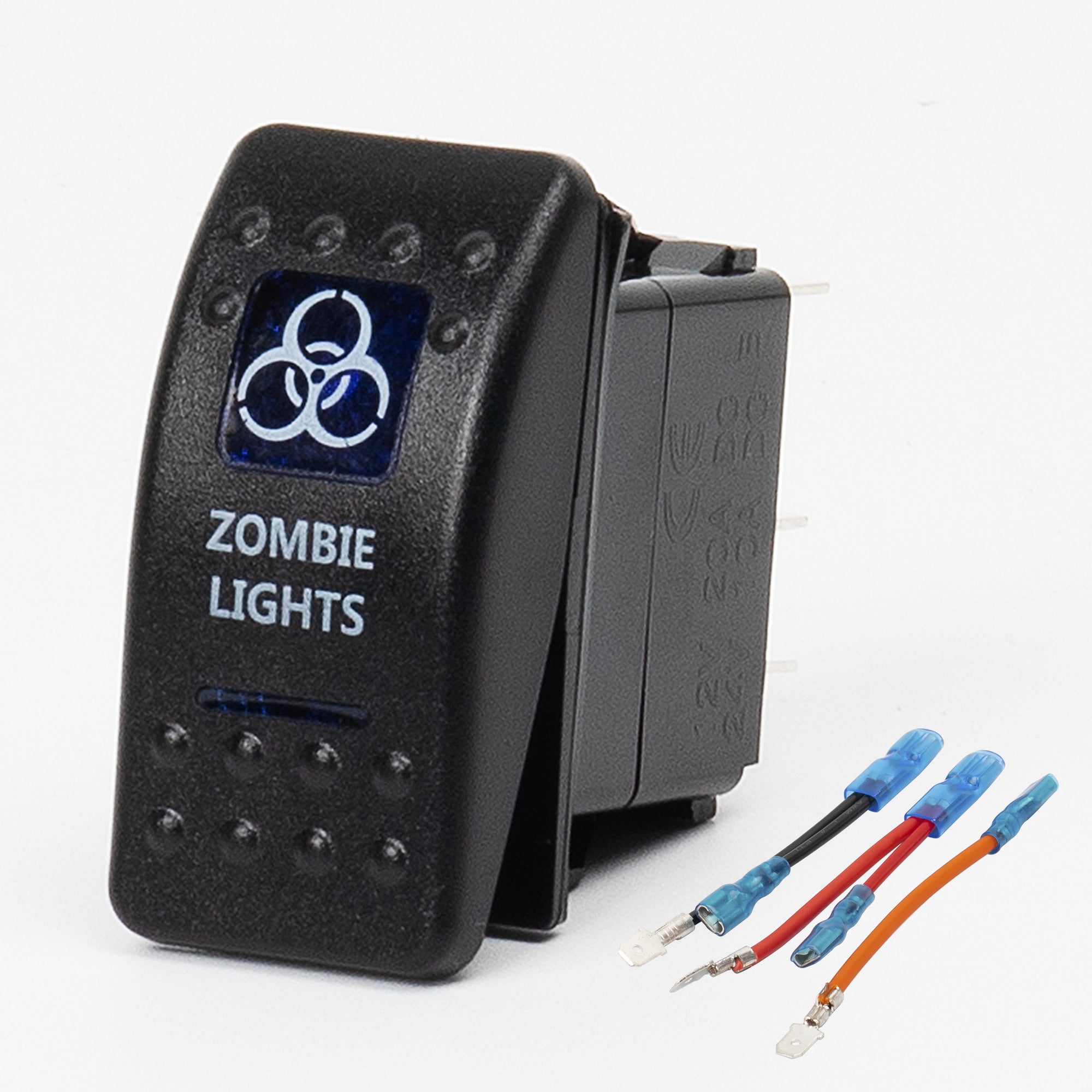 Zombie Lights Rocker Switch - 5Pin Printed ON OFF with Jumper Wire Set ...