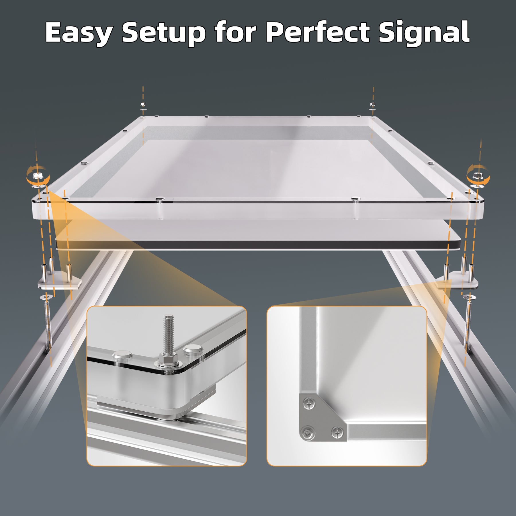 Starlink Gen 3 Weatherproof Protective Hard Shell for Car & Boat Roof ...