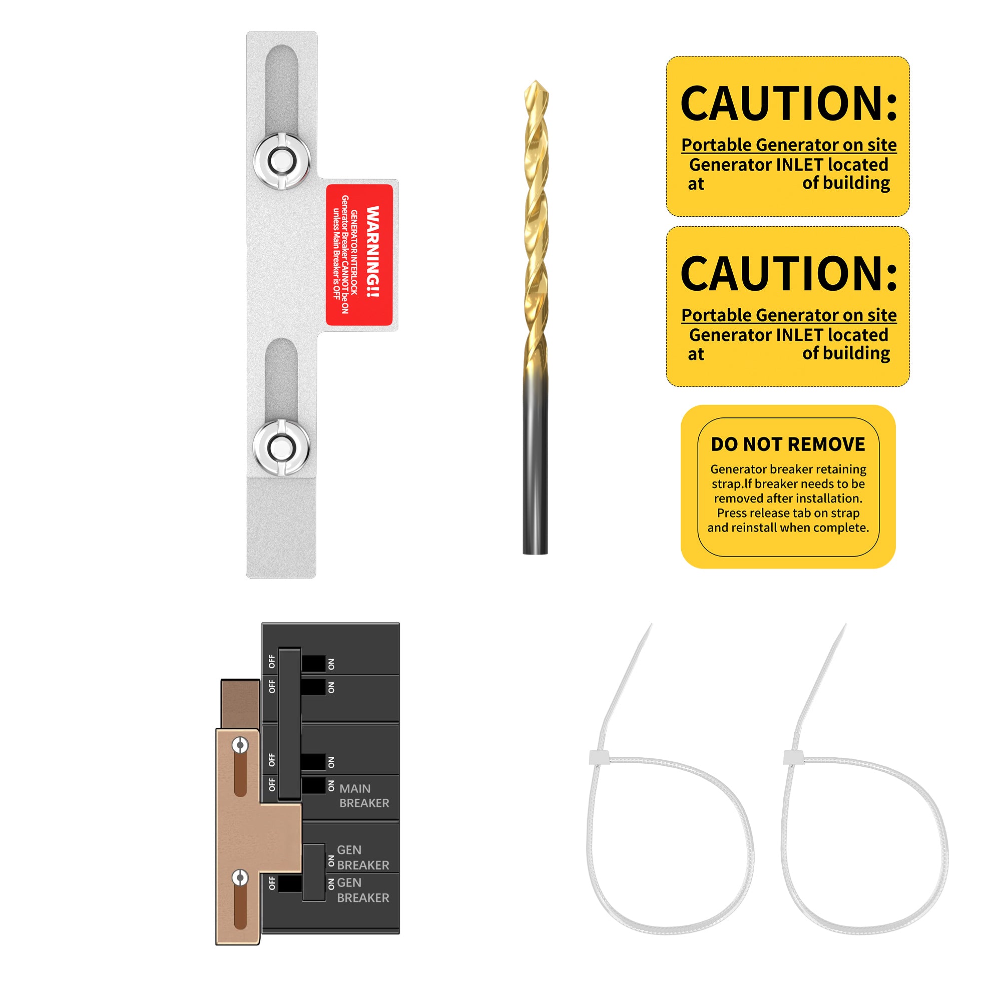 Generator Interlock Kit - Square D Meter Main Homeline 150/200A (SD-20 ...