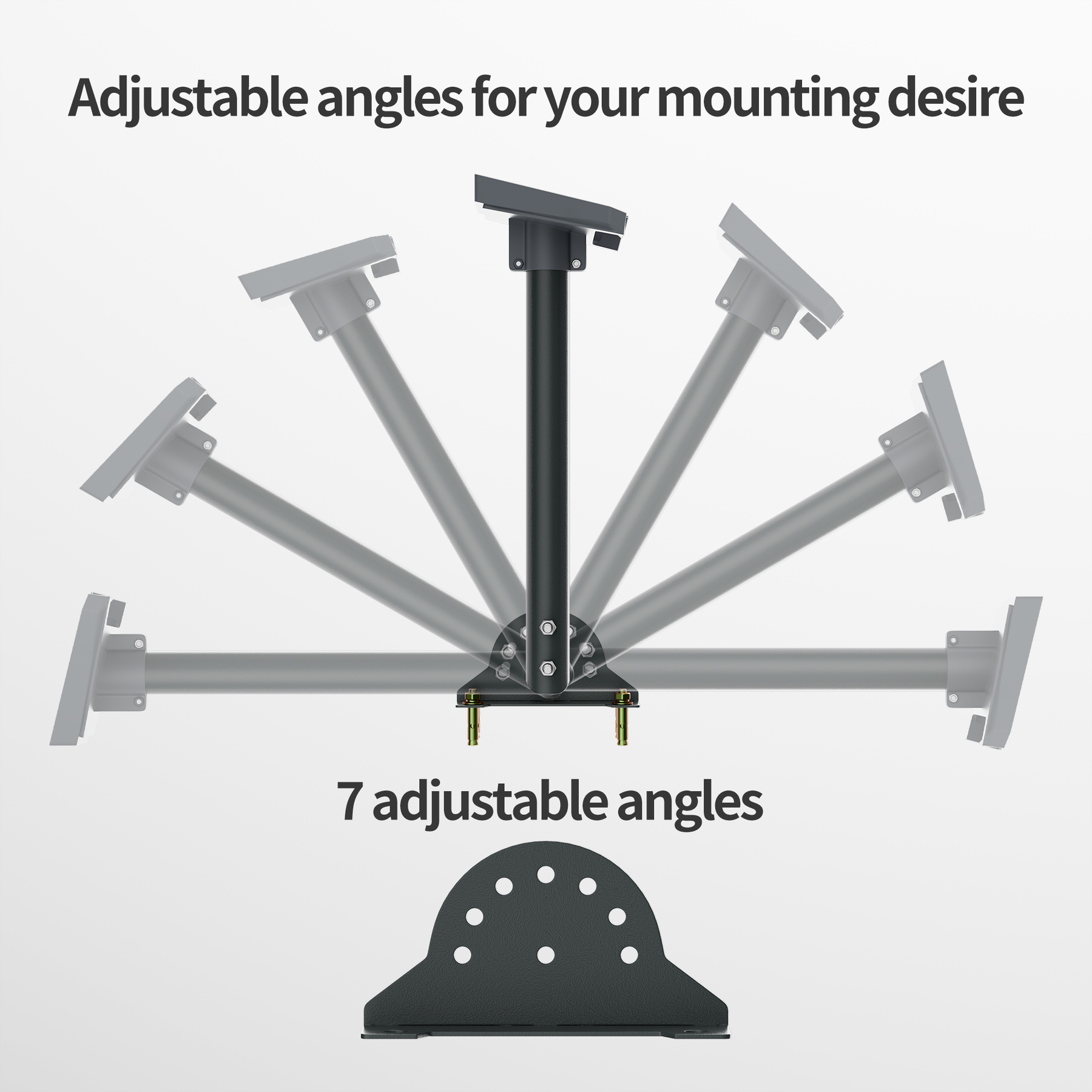 Starlink Gen 3 Roof Mount Kit with Pole & Pipe Adapter & Pole Mount Br ...