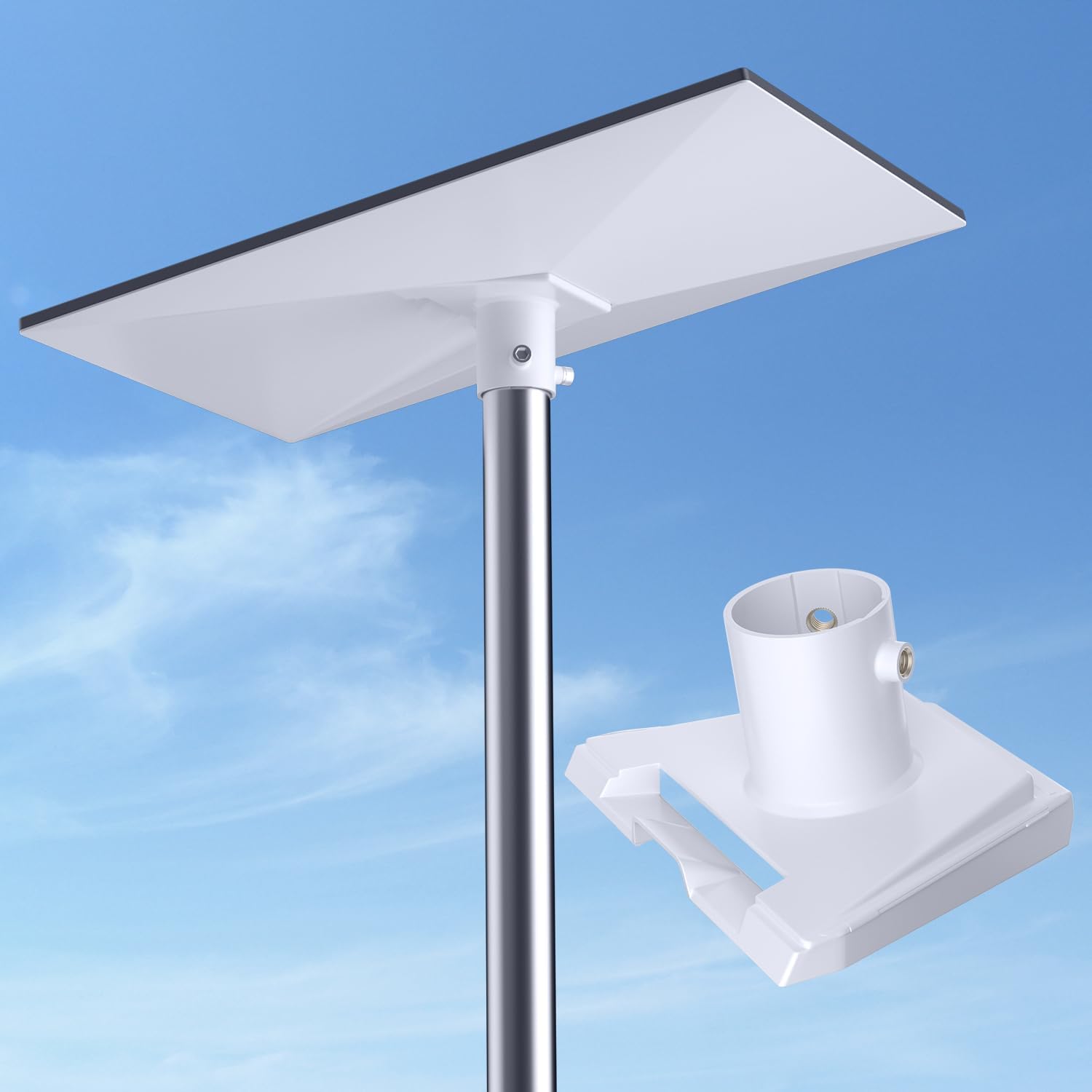 Starlink Gen3 Pipe Adapter Kickstand for Pole Mounting Fits 1.49-1.96 ...