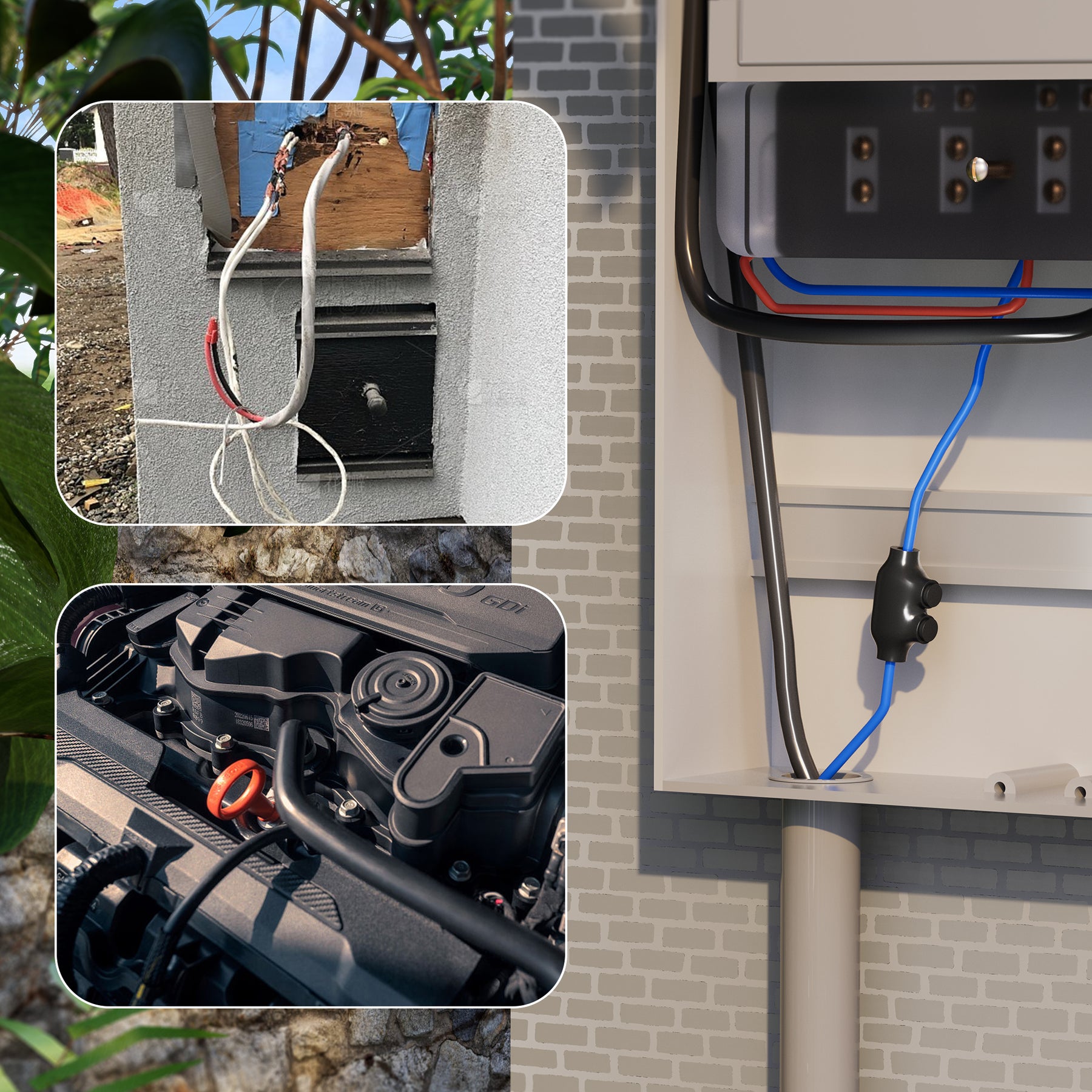 2 AWG - 14 AWG 2-Port In-line Entry Insulated Tap Connector – DAIER