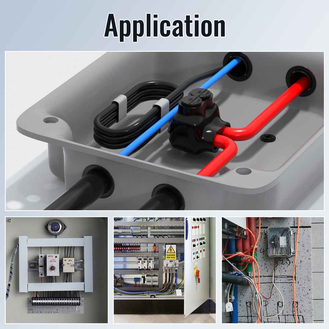 single electrical wire connectors