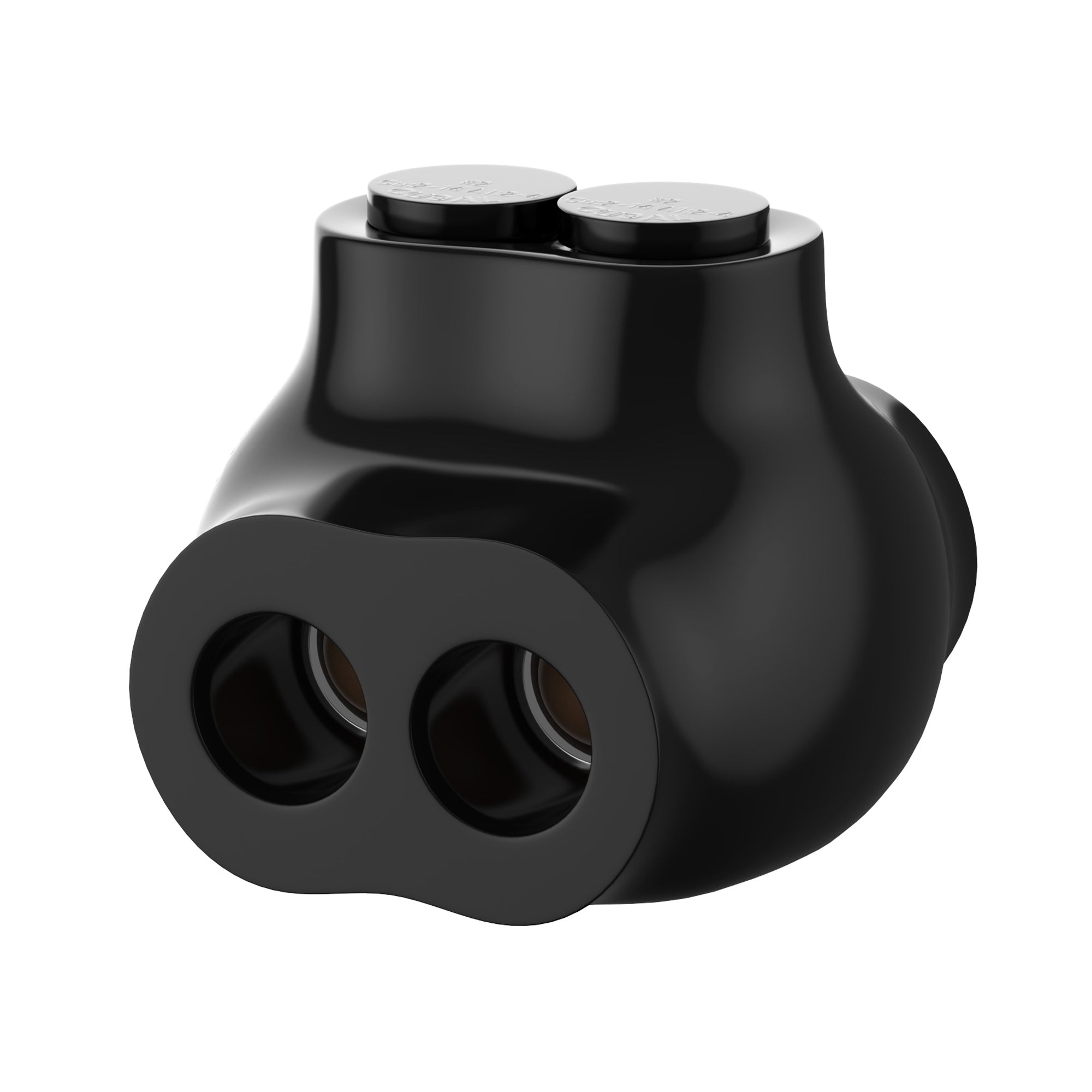 2-14 AWG Aluminum 2 Ports Dual-Side Entry Insulated Splice Connector ...