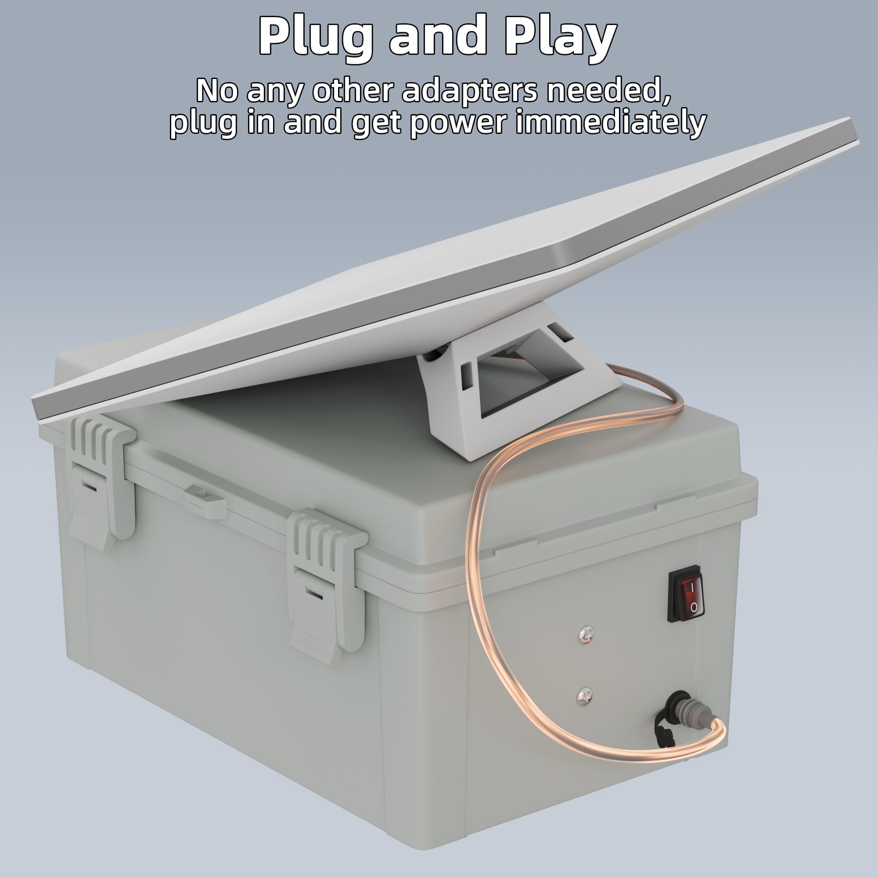 Starlink Mini Dual Dewalt 18V/20V Battery Adapter Box with DC Plug & S ...