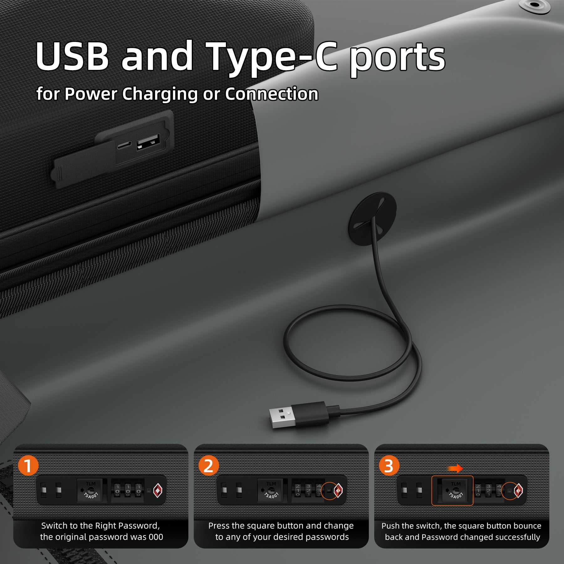 Starlink Mini Hard Shell Travel Backpack with TSA Lock & USB Charging ...