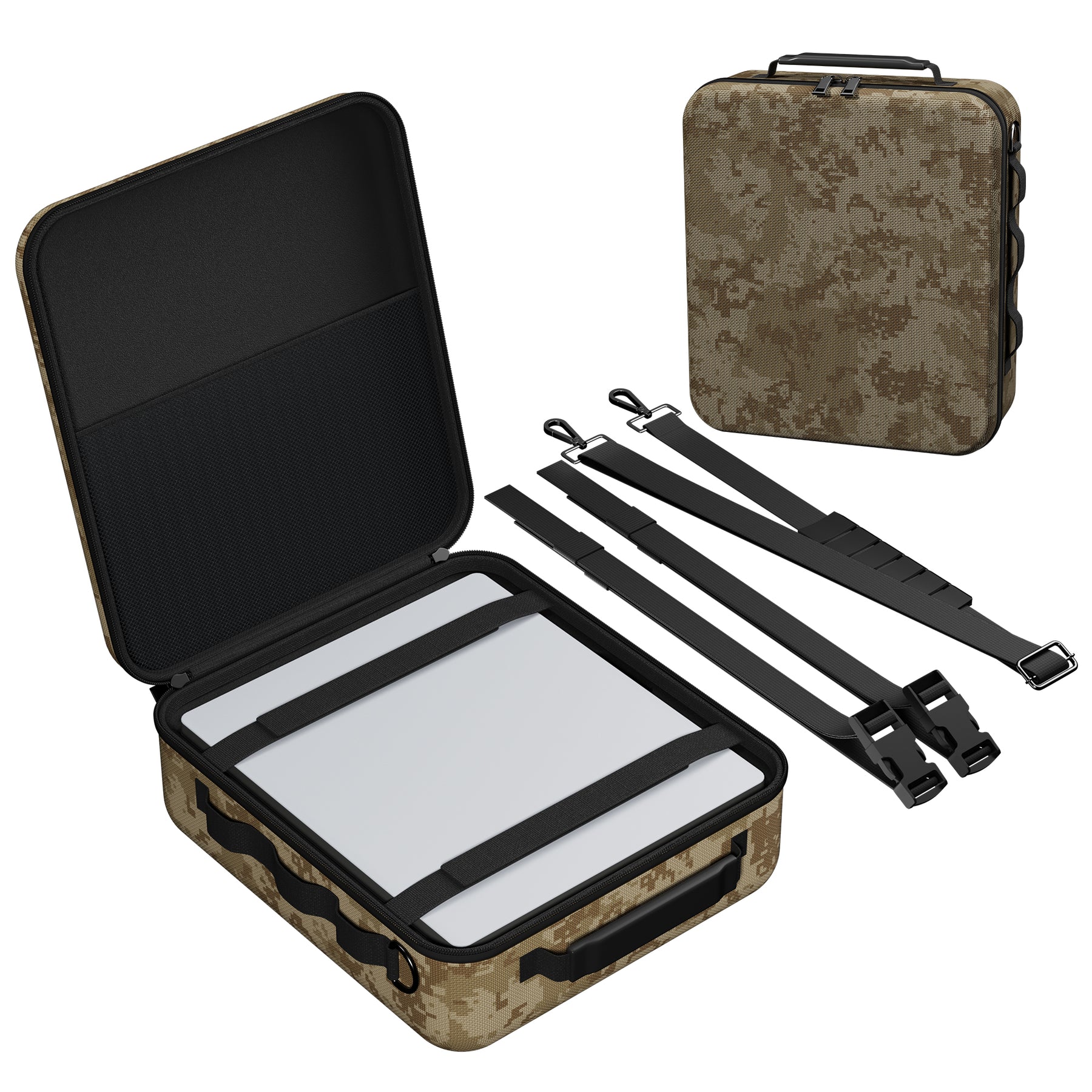 Starlink Mini Army Digital Camouflage Briefcase with Shoulder Strap – DAIER