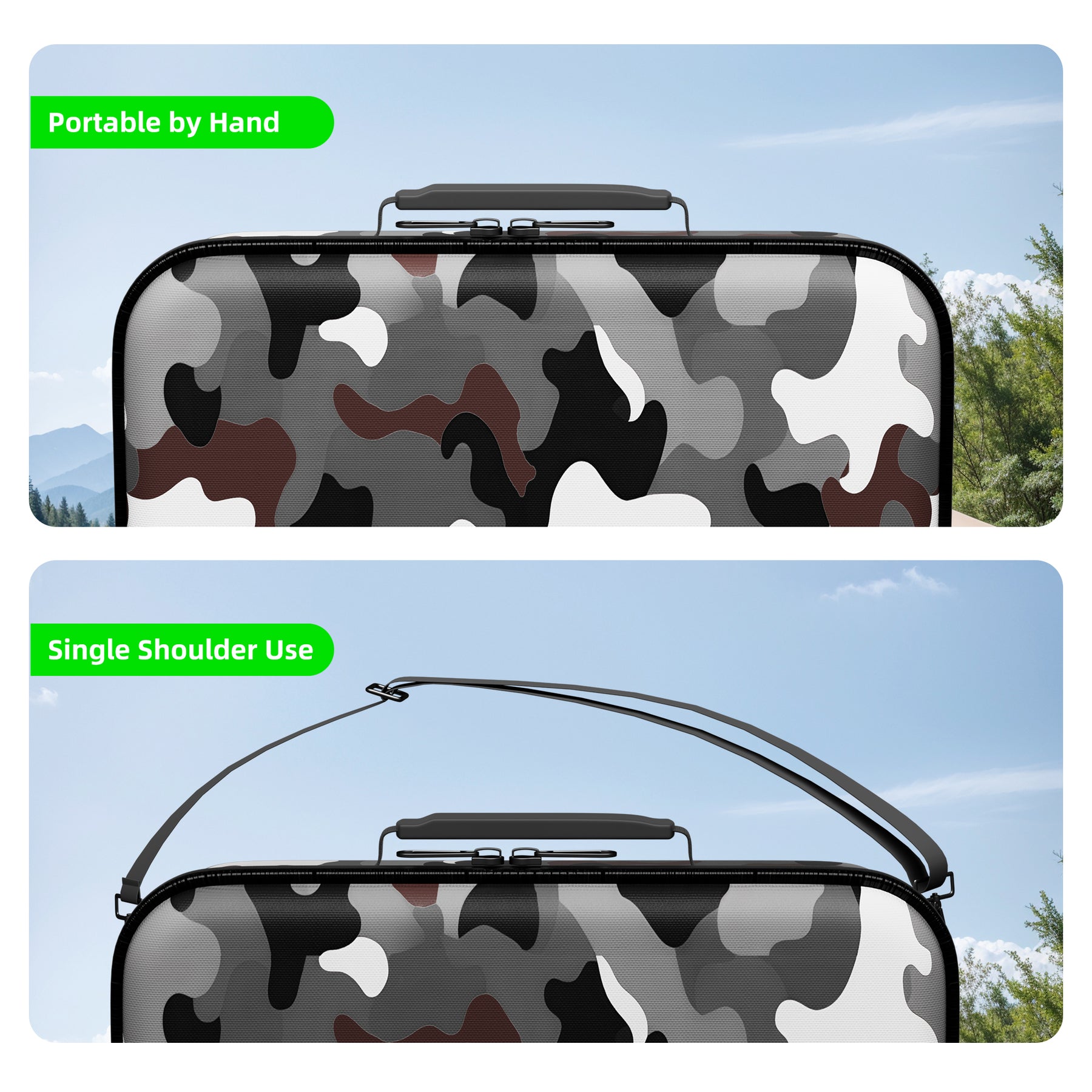 Starlink Mini EVA Camo Hard Shell Travel Protective Case with Organize ...