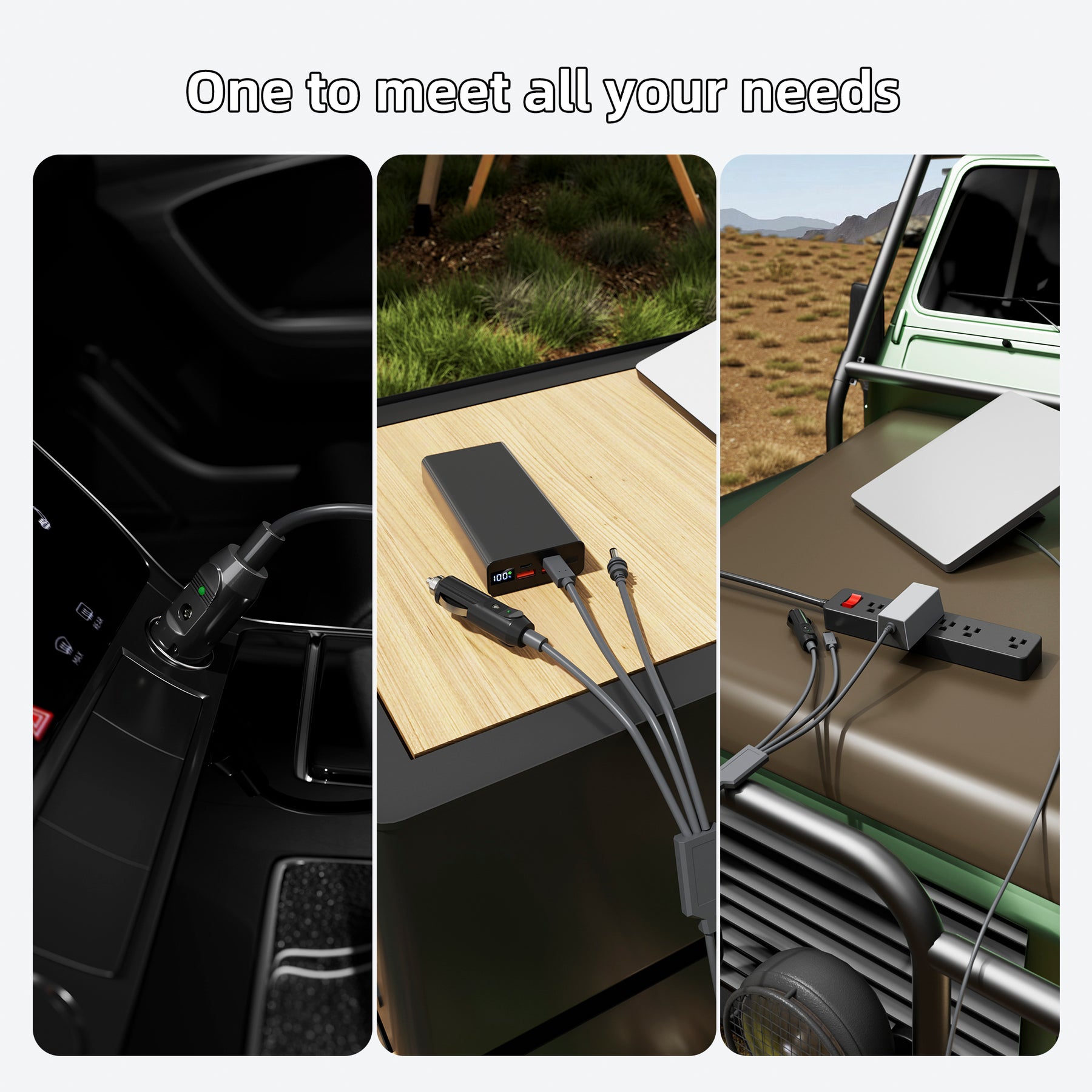 Starlink Mini Versatile 3-in-1 DC Power Cable Replacement - 9.8FT/16.4 ...