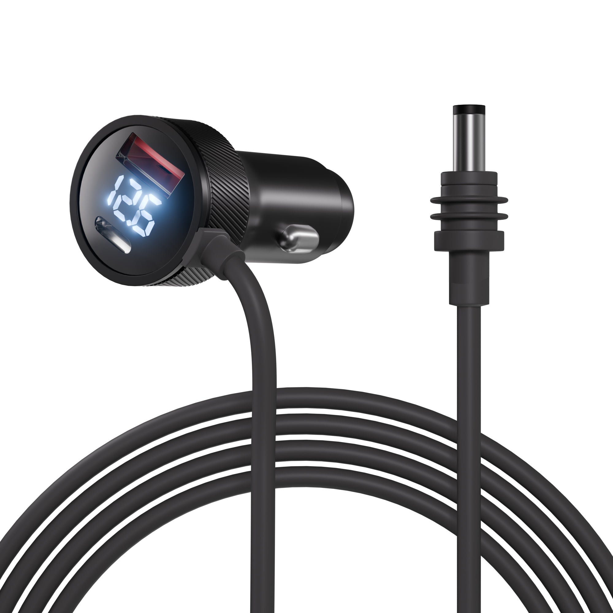 Starlink Mini Dual USB Car Charger with DC Cable & Voltmeter - 9.84FT ...