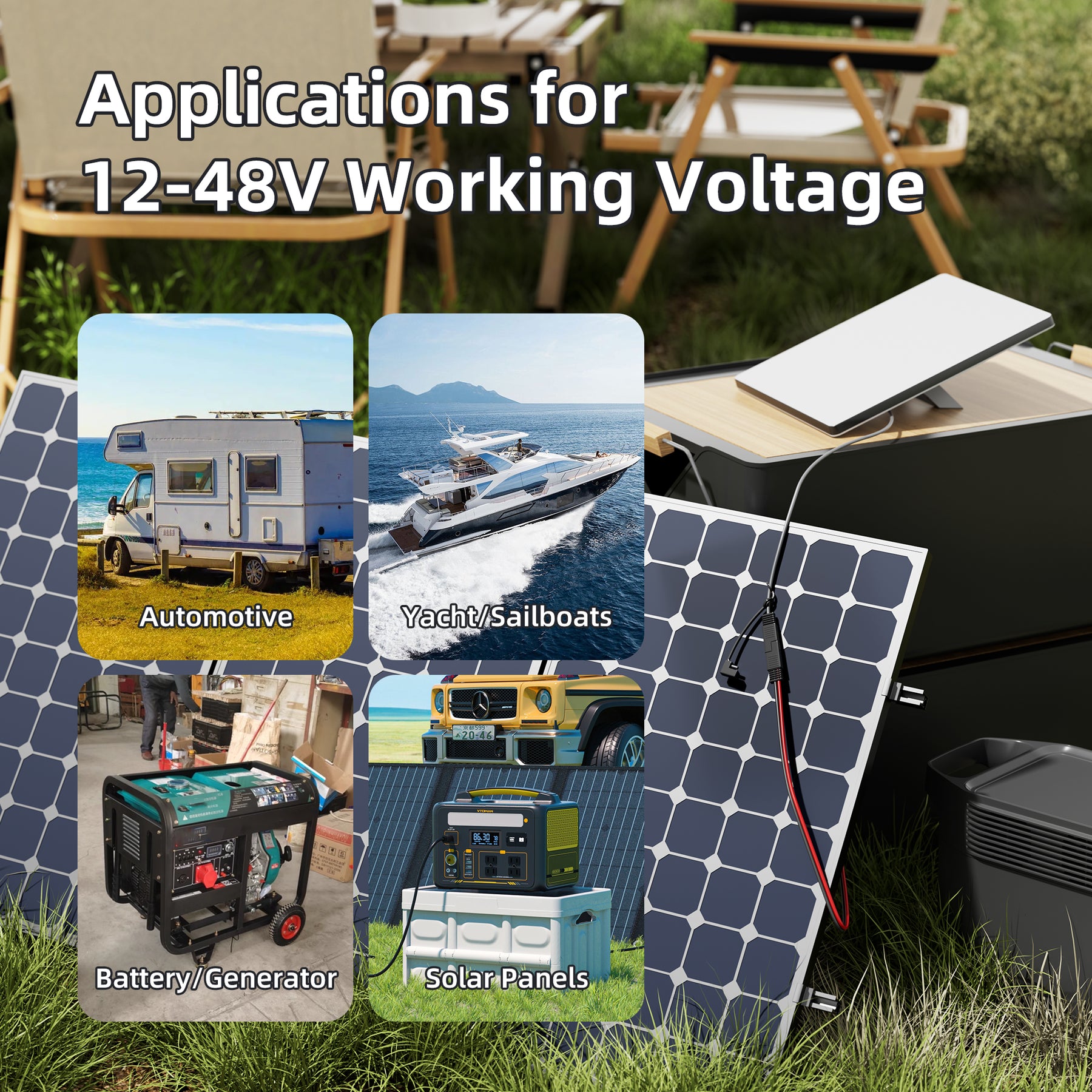 Starlink Mini SAE to DC Plug Adapter Power Cable – 18AWG – 3.28FT/1M ...