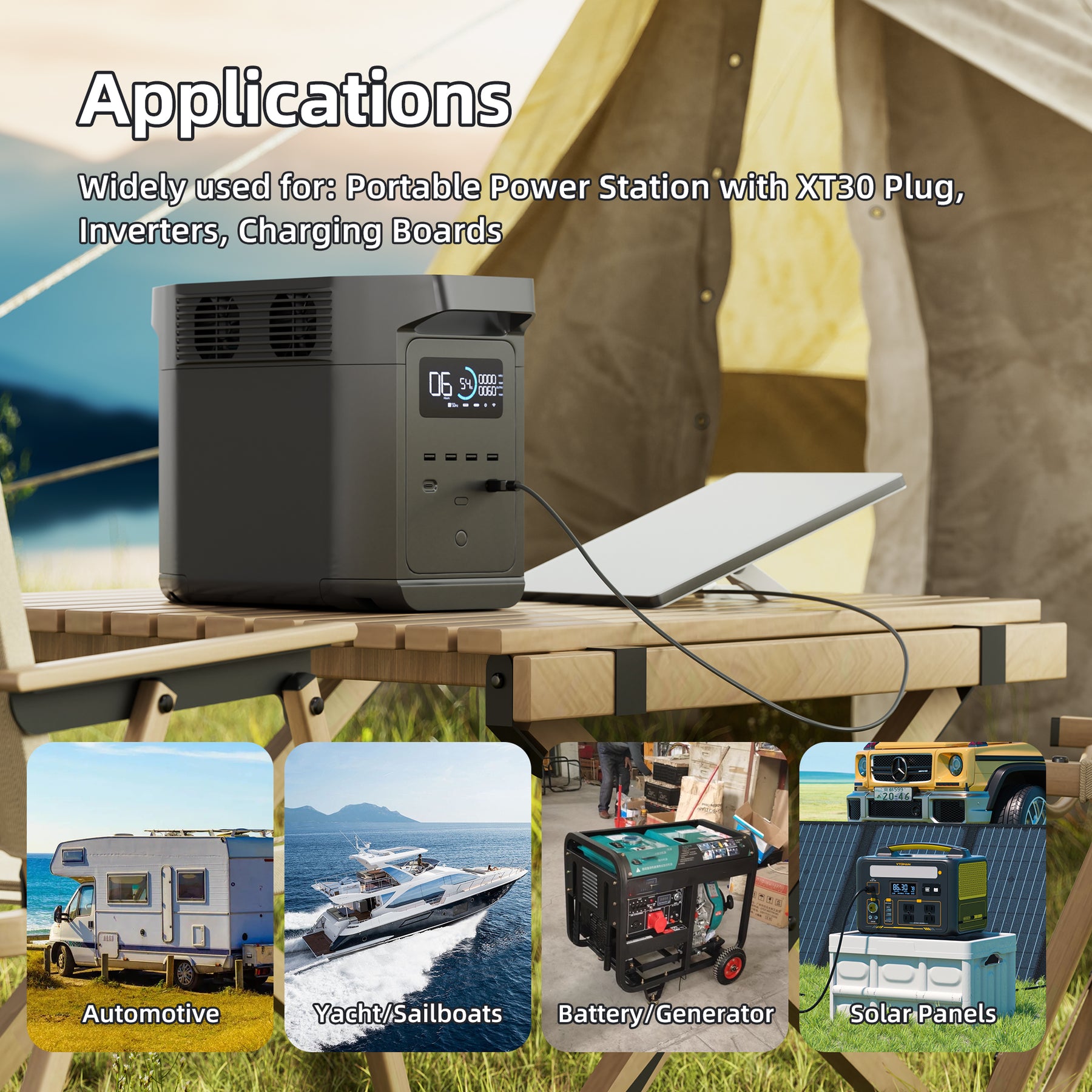 Starlink Mini Female XT30 to DC Plug Adapter Power Cable – 18AWG – 3.2 ...