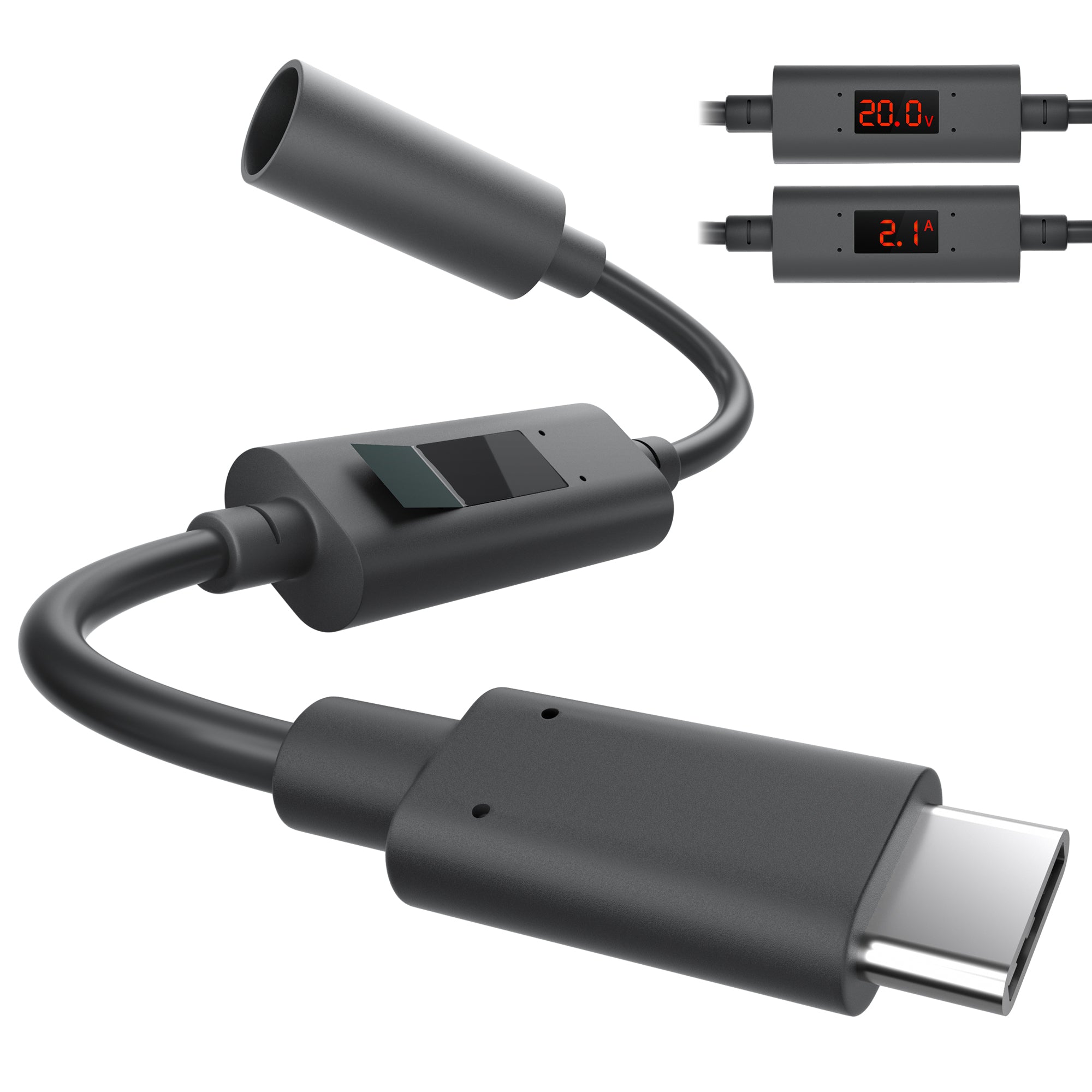 Starlink Mini USB-C PD Adapter with Digital Volt/Amp Display | 20V Tri ...