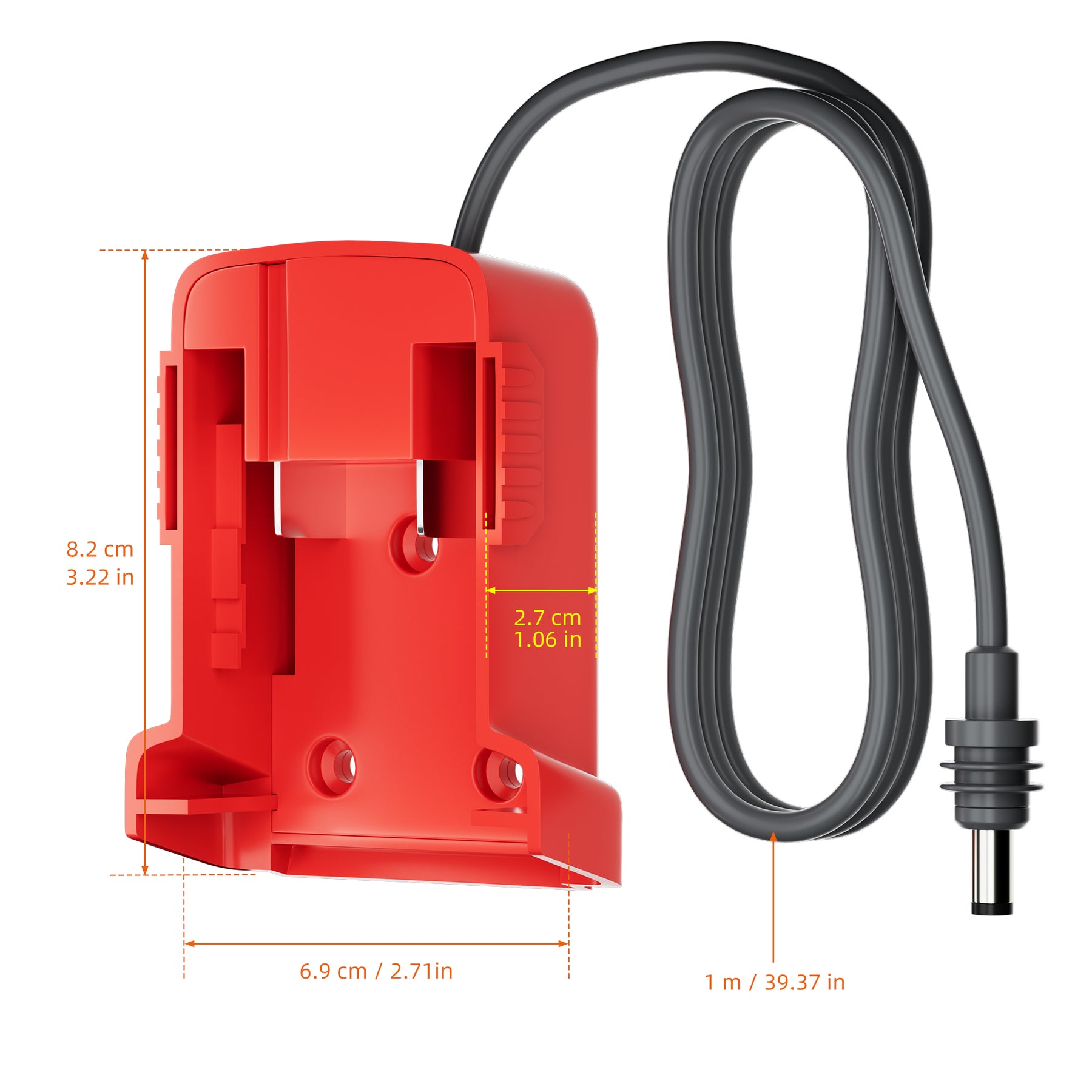 Starlink Mini DC Power Cable with Milwaukee 18V Battery Adapter - 3.28 ...