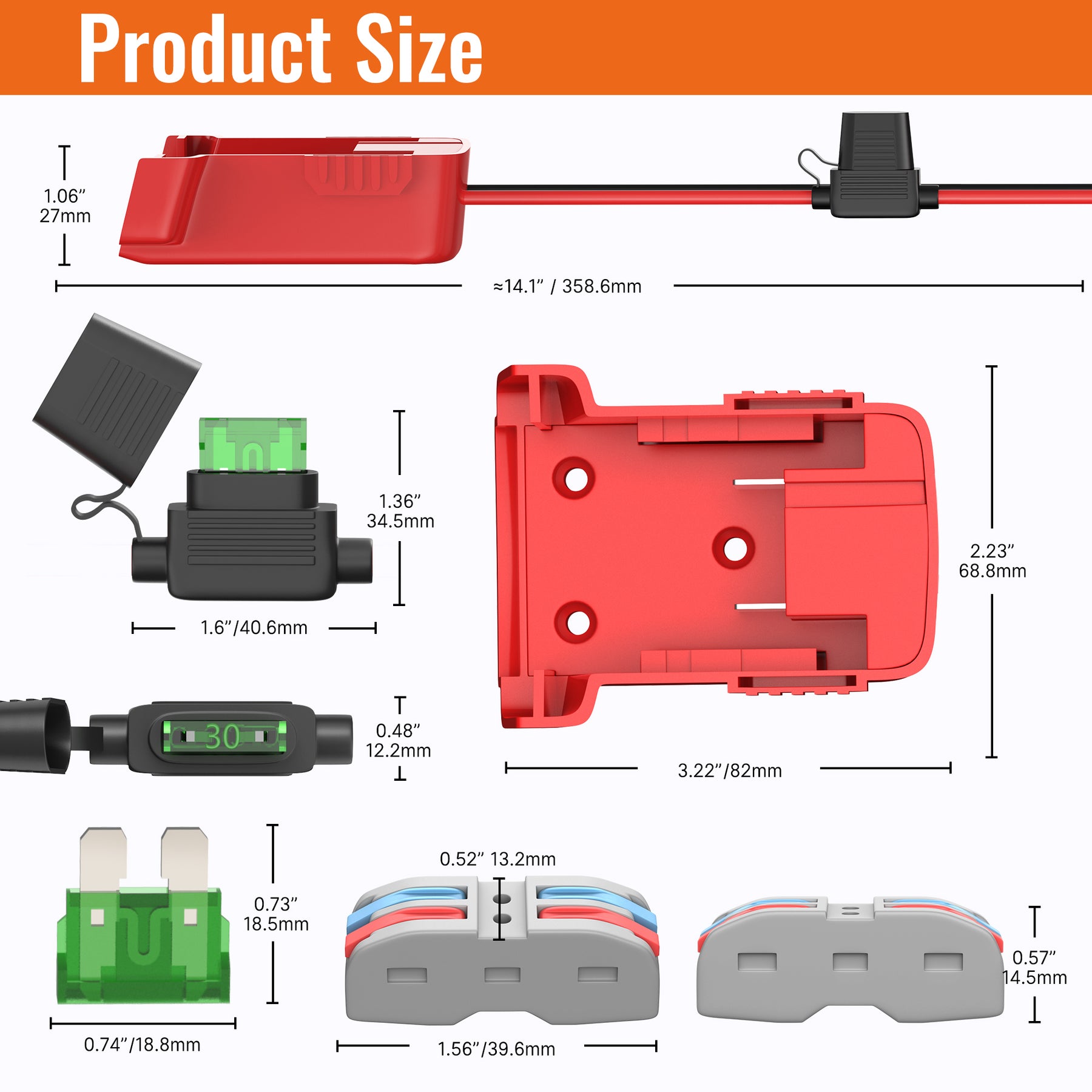 Power Wheels Battery Adapter Converter Kit for Milwaukee M18 Batteries ...