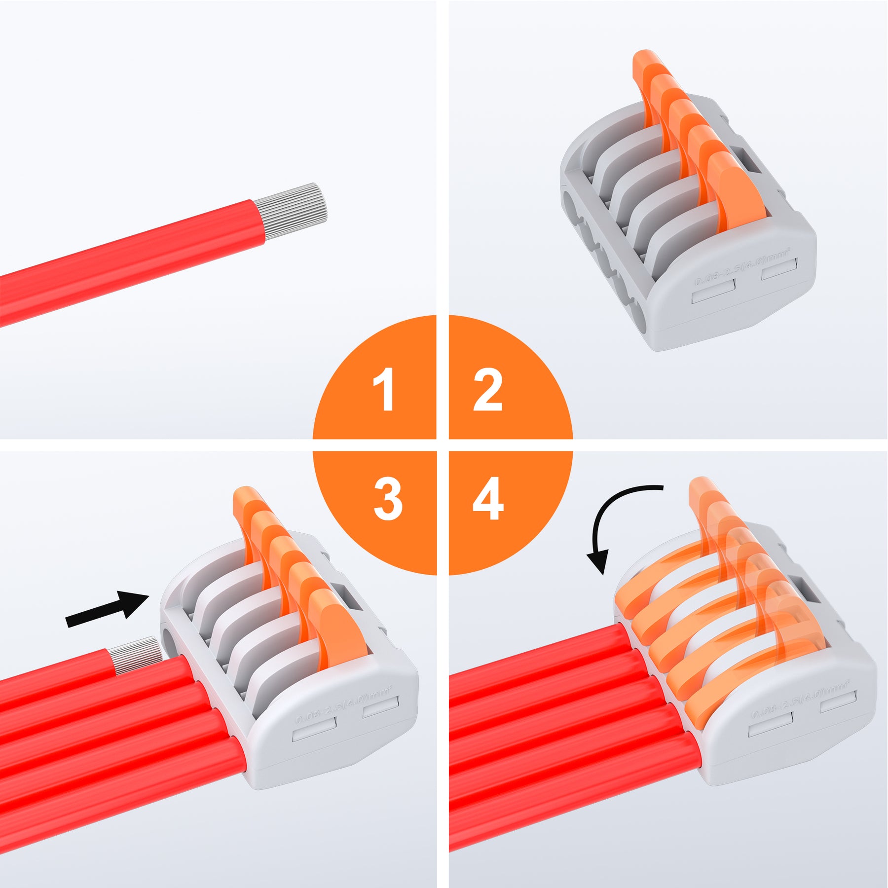 59PC 2/3/4/5 Conductor Combination Wire Connectors Kit – DAIER