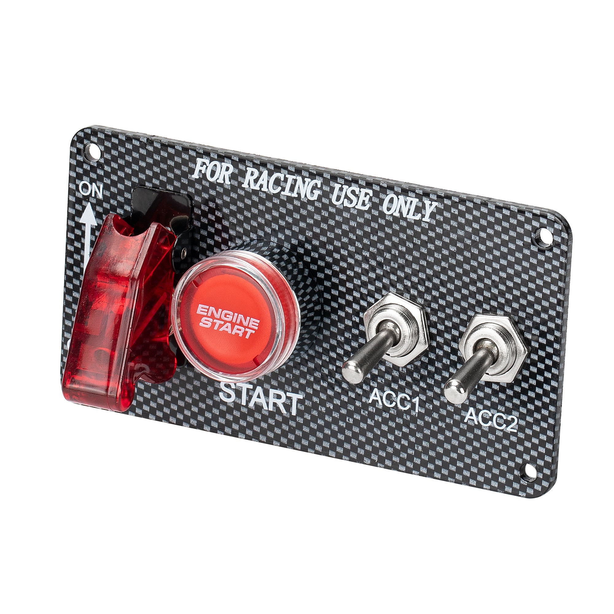 4 In 1 12V Engine Start Racing Ignition Toggle Switch Panel – DAIER