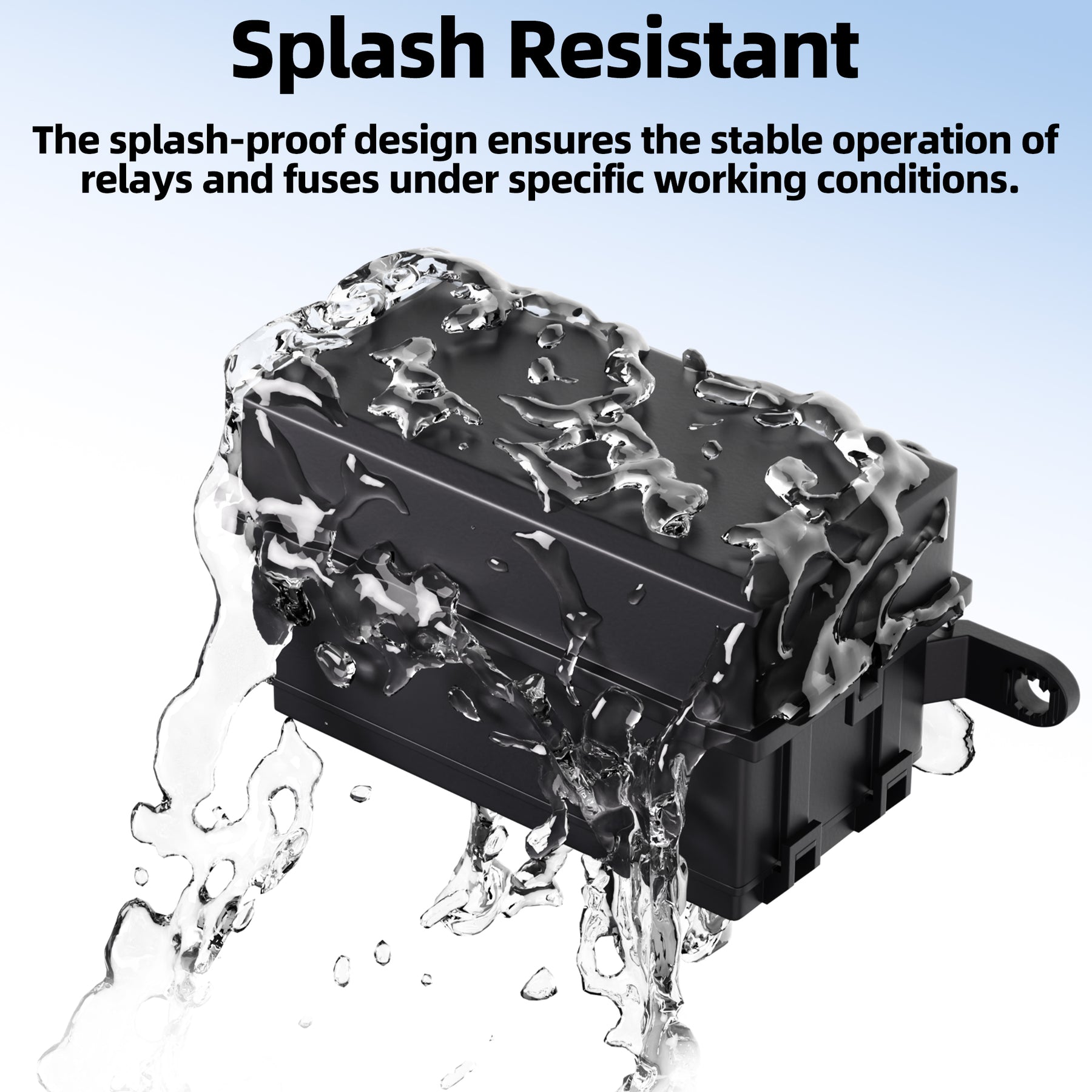 Automotive Pre-Wired Fuse and Relay Box | 12 Slot ATO/ATC Fuse Block ...