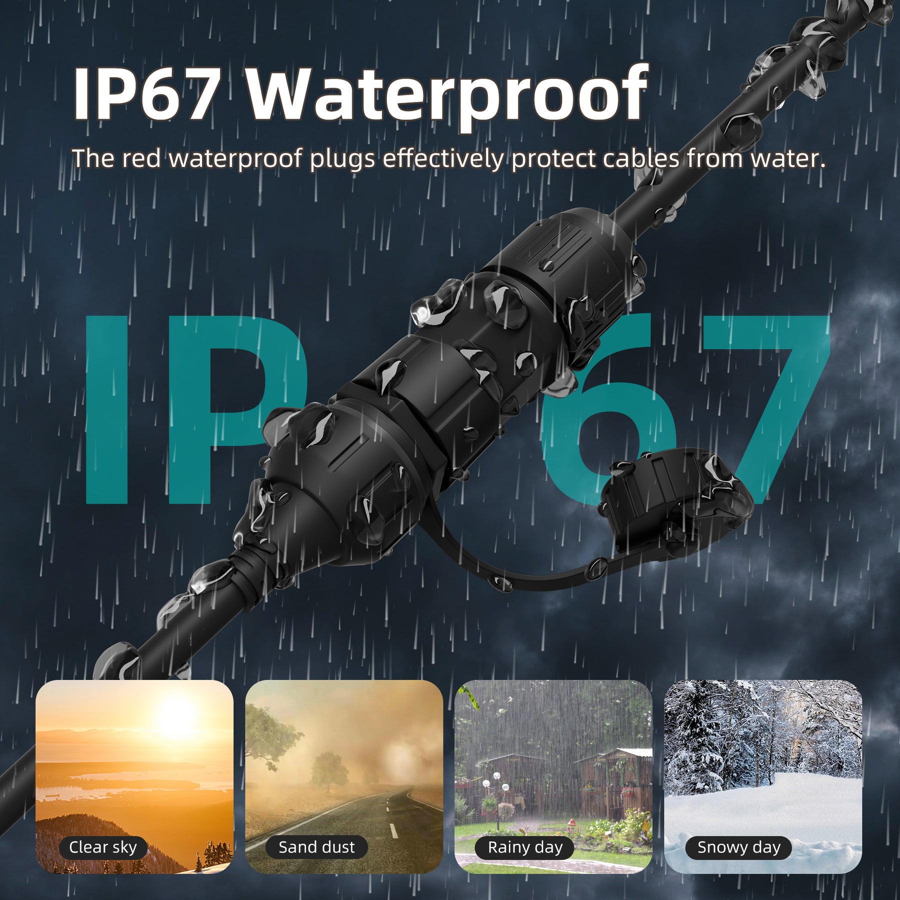 Starlink Gen 3/Mini SPX Plug to RJ45 Coupler Ethernet Adapter Kit – DAIER