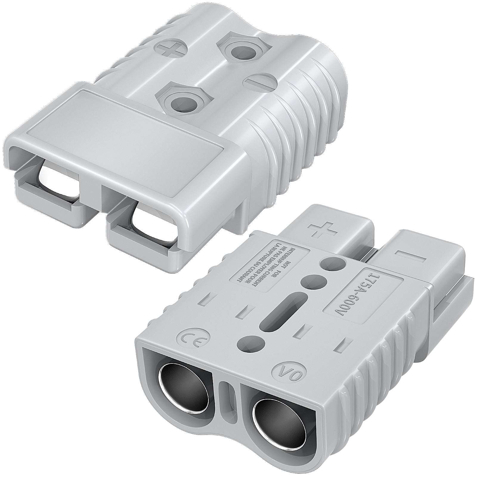 Pair of 175Amp Grey Battery Cable Disconnect Connector – DAIER